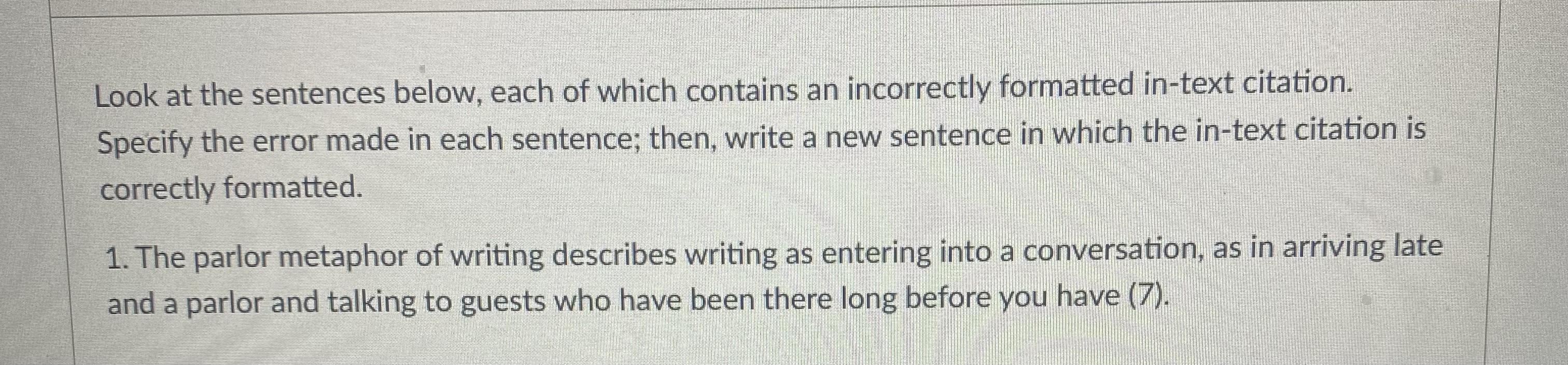 Look at the sentences below, each of which contains | Chegg.com
