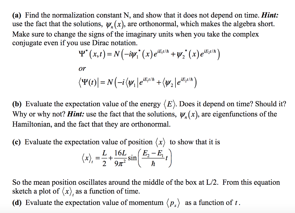 Solved 3.[A little easier if you use Dirac notation] Suppose | Chegg.com