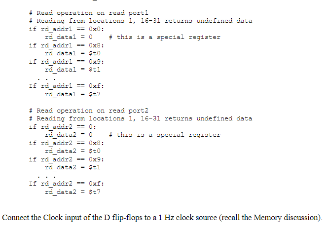 3). Register File This is a simplified version of the | Chegg.com