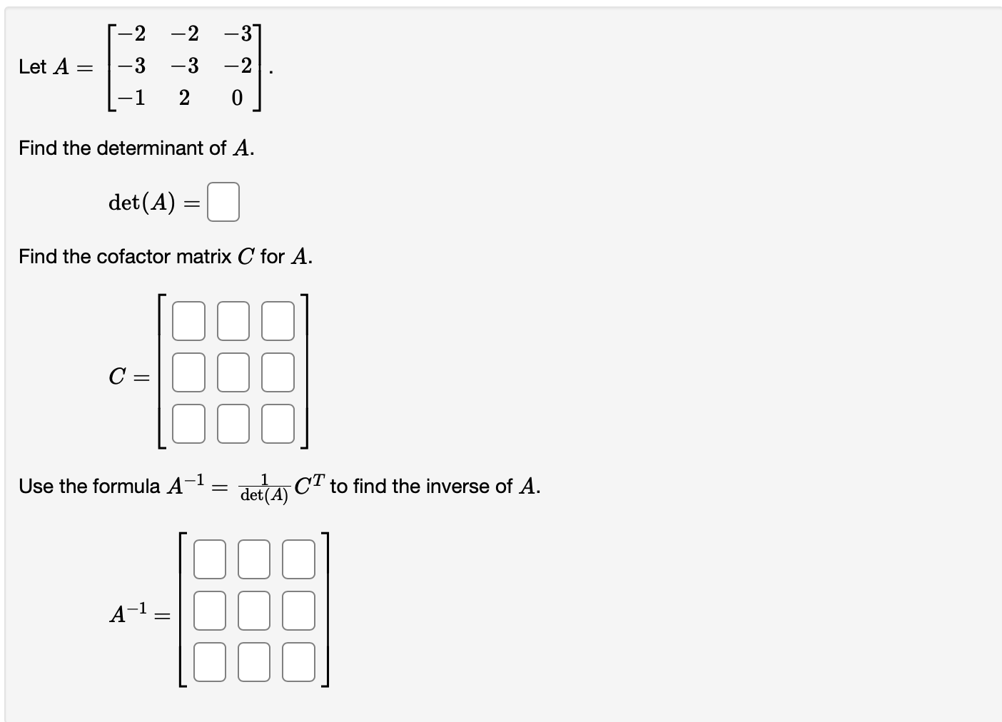 Solved 9 1-5 -4 Let A = -1 17 -2 2 and 7 -1 3 = -12 -9 Find | Chegg.com