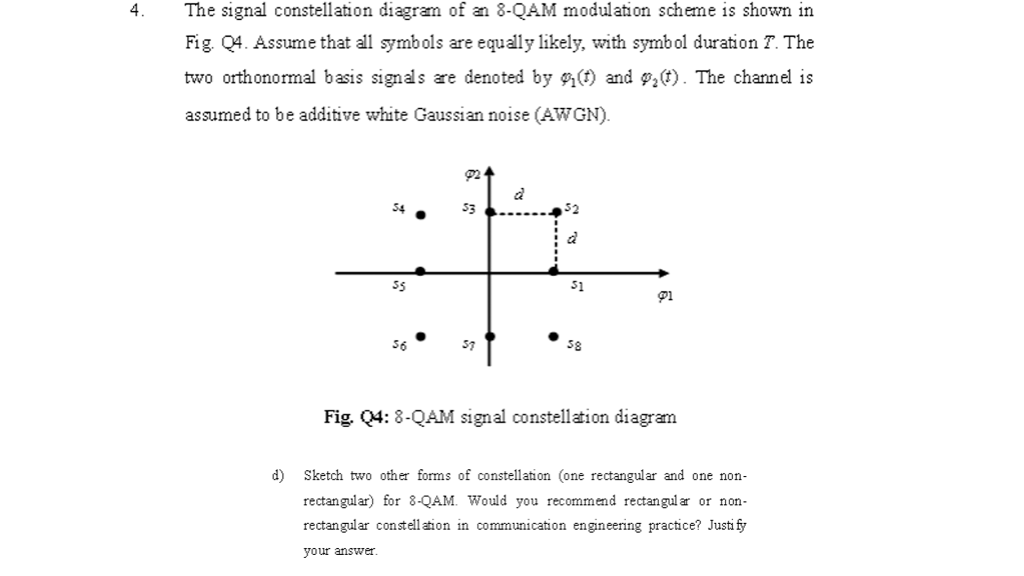 Solved Sketch two other forms of constellation (one | Chegg.com