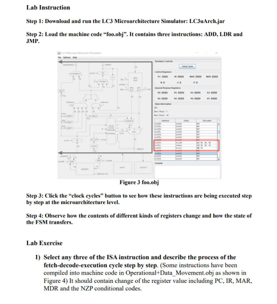 Introduction The microarchitecture transforms an ISA | Chegg.com
