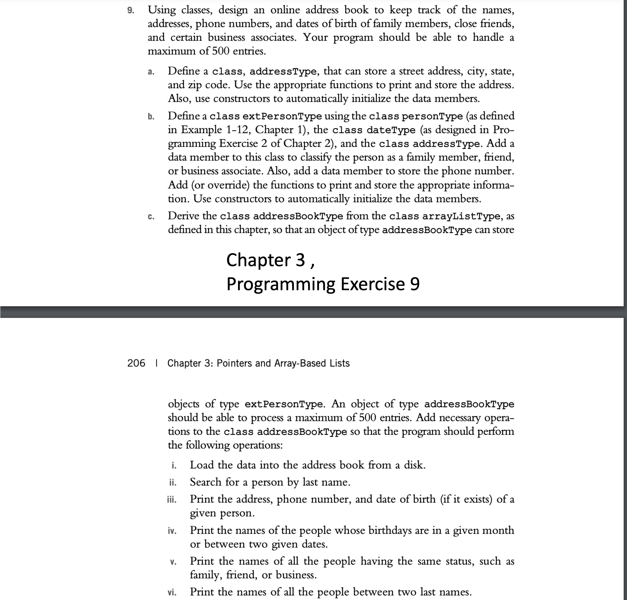 Solved 2 In This Chapter The Class Datetype Was Designed 