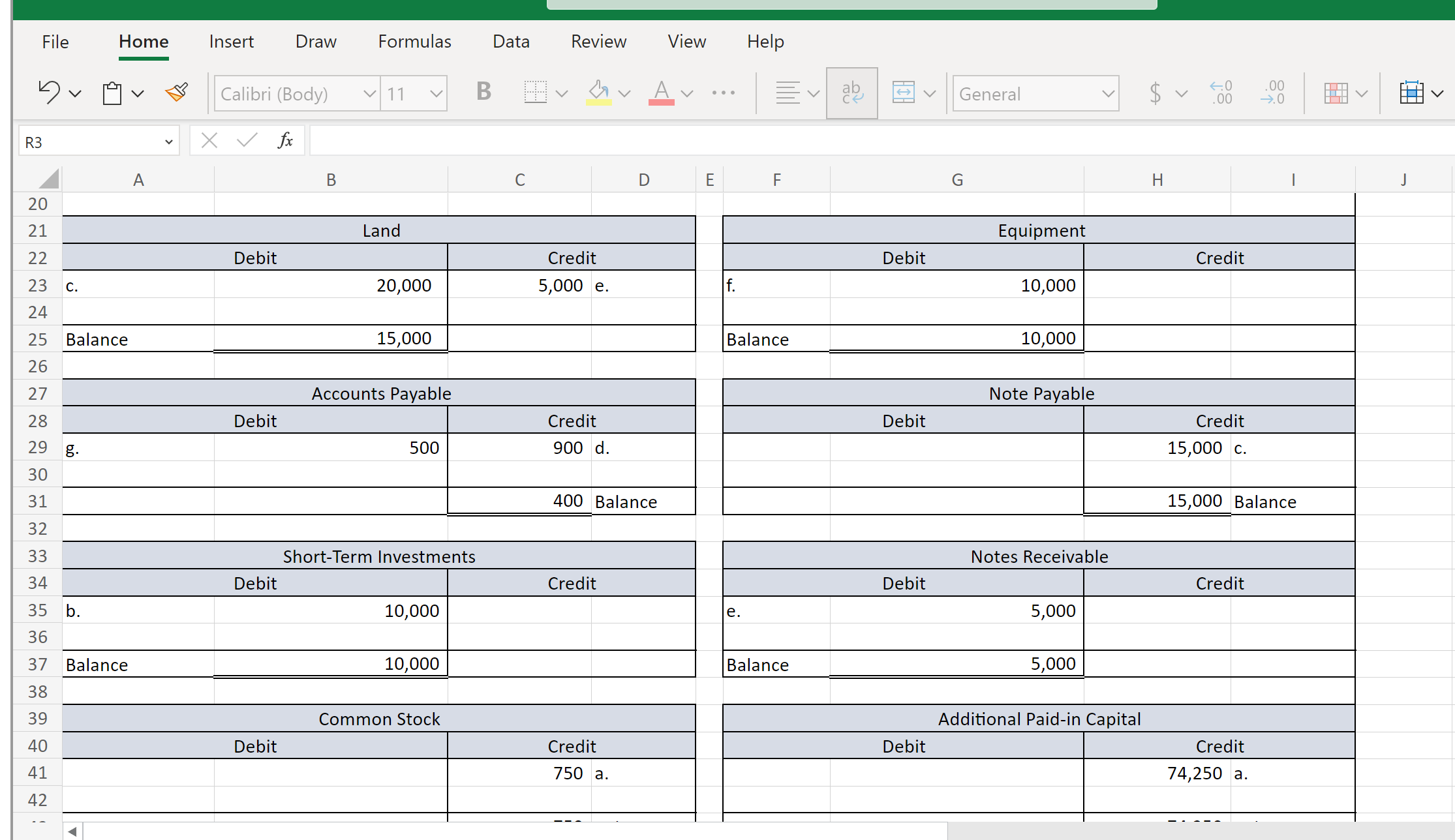 Solved File Home Insert Draw Formulas Data Review View Help | Chegg.com