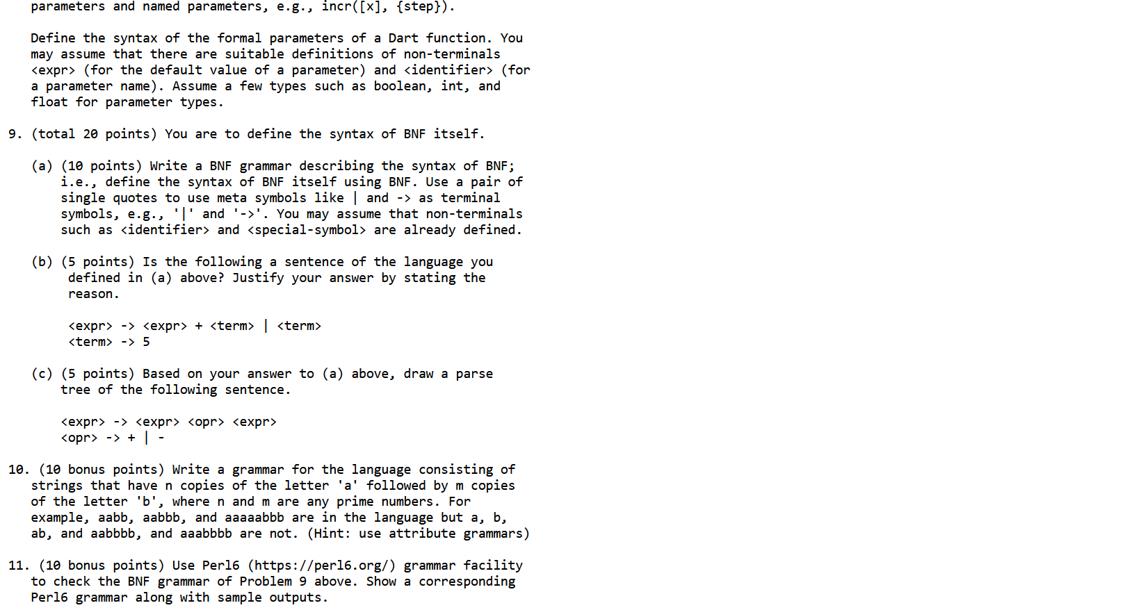 Solved 3. (10 points) Either prove or disprove the ambiguity | Chegg.com