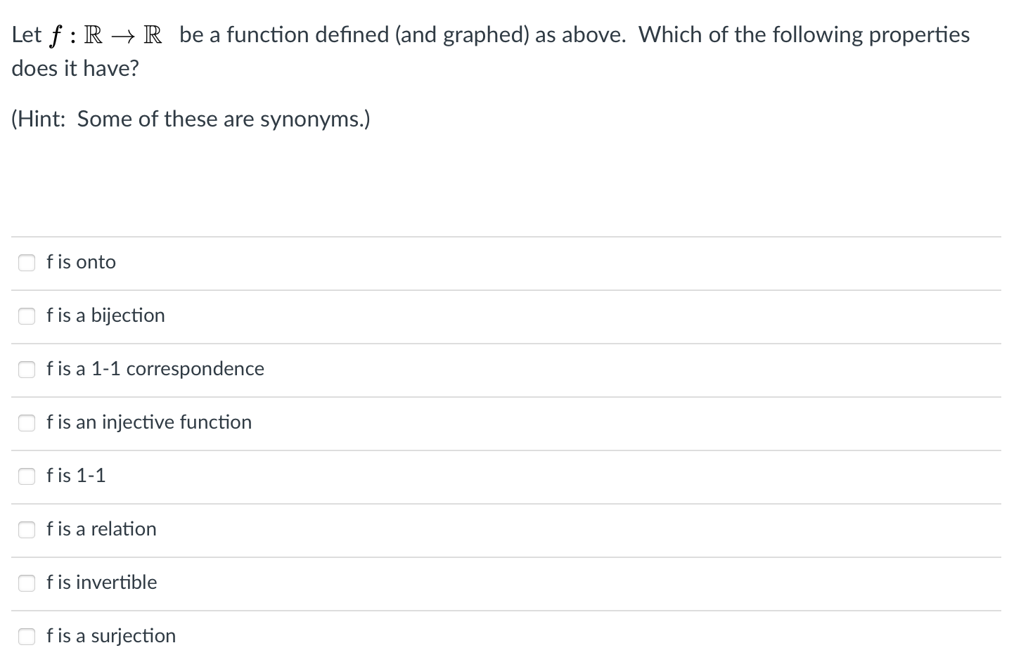 Solved f(x) — f(x) = = {8 if x 3 6 2 5 5 3 x 3 | Chegg.com