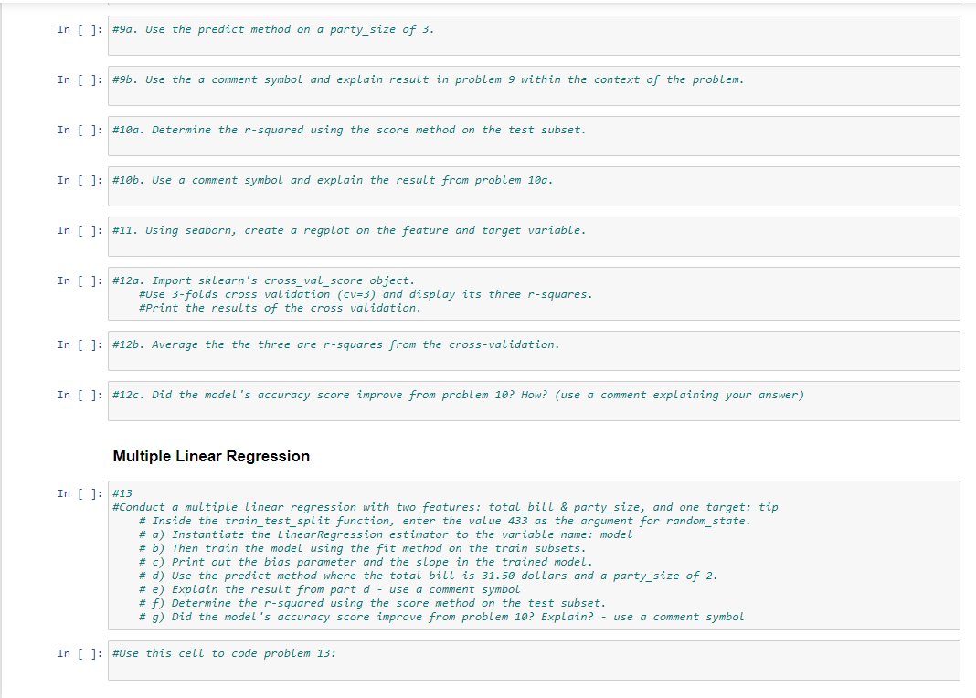 Please help with Python coding on Jupiter! You | Chegg.com