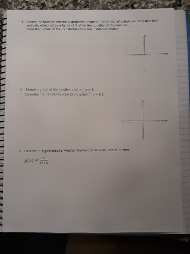 Solved MATH 1314 - Lab Module 1 Name: For each of the | Chegg.com