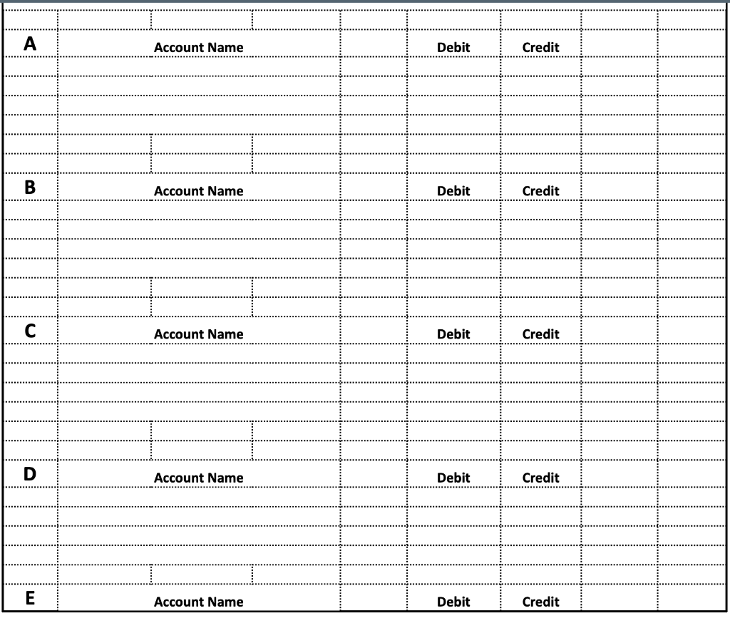 Solved |ACC 201 Chapter 4 Open-Ended Assignment Note: Please | Chegg.com