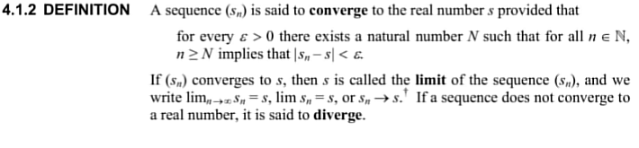 Solved Prove the following limits exist using only the ε-N | Chegg.com