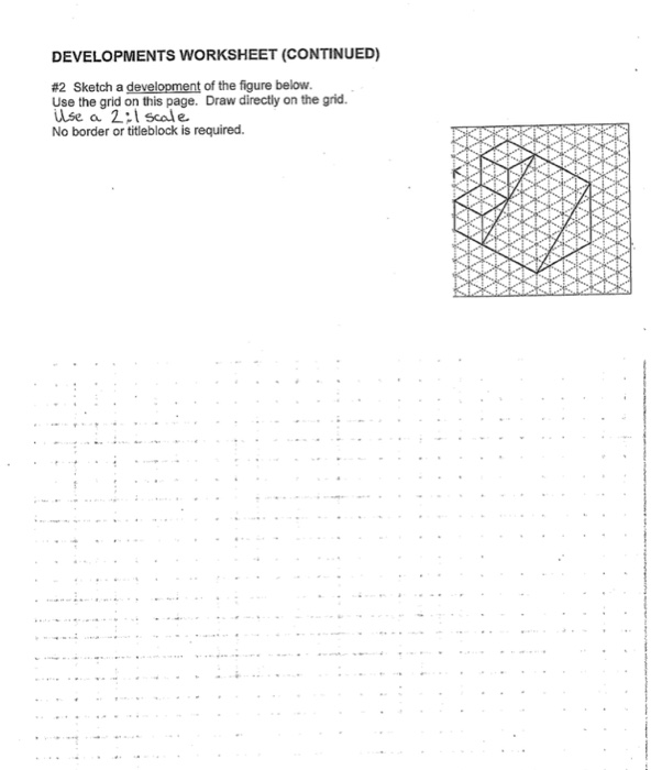 Solved DEVELOPMENTS WORKSHEET (CONTINUED) #2 Sketch a | Chegg.com