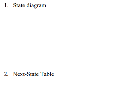 Solved The state transition table of a state machine is | Chegg.com