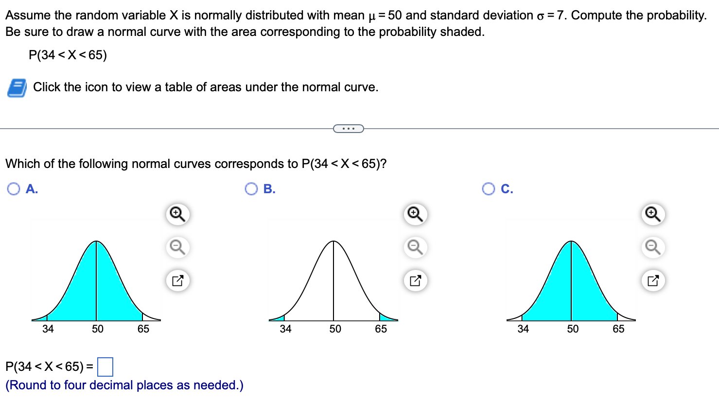Solved Assume the random variable X is normally distributed | Chegg.com