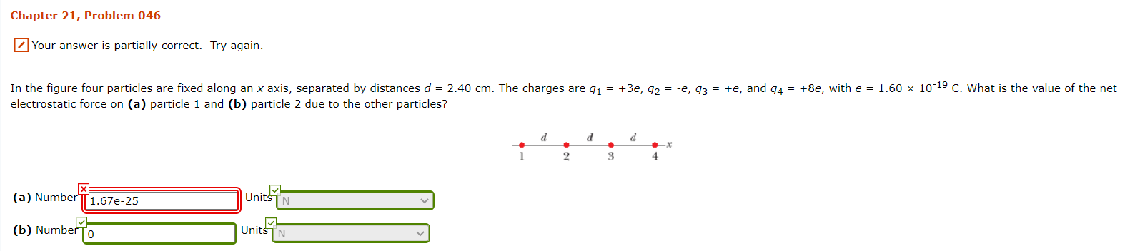 Solved Chapter 21 Problem 046 Your Answer Is Partially 7940
