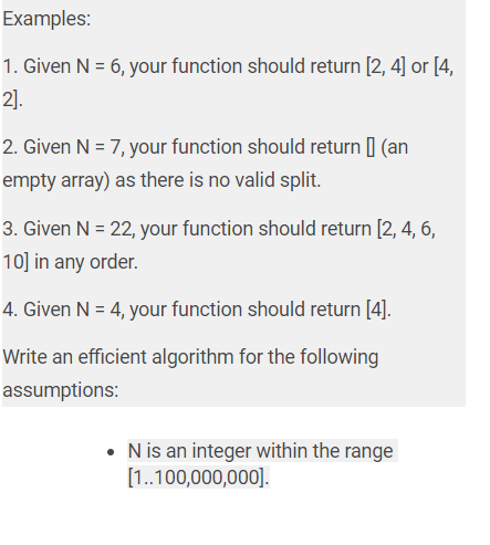 Solved Given an integer N, you are asked to divide N into a | Chegg.com