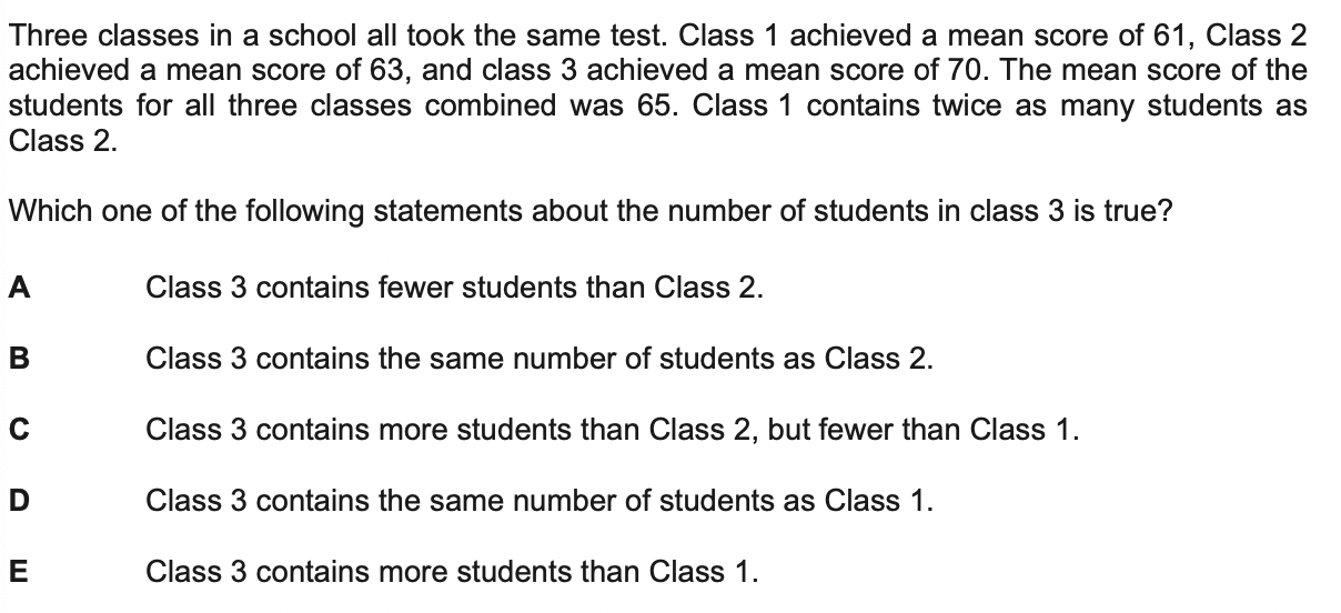 Solved THE ANSWER IS D but i wanna know how we got to D | Chegg.com