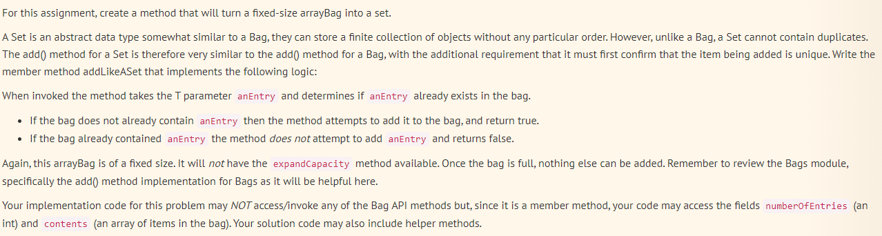 Solved For this assignment, create a method that will turn a | Chegg.com