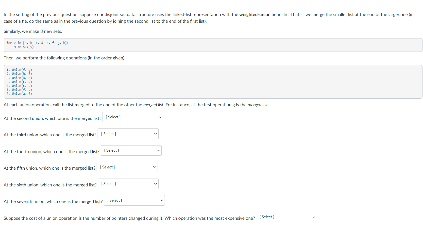 Solved In the setting of the previous question, suppose our | Chegg.com