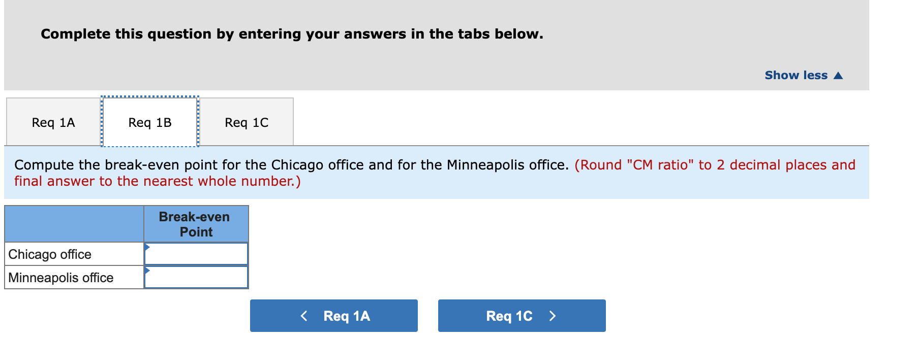 Solved Required information Skip to question [The | Chegg.com