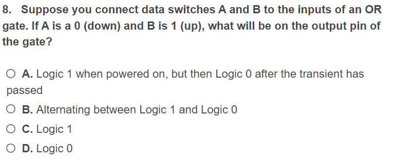 Solved 8. Suppose you connect data switches A and B to the | Chegg.com