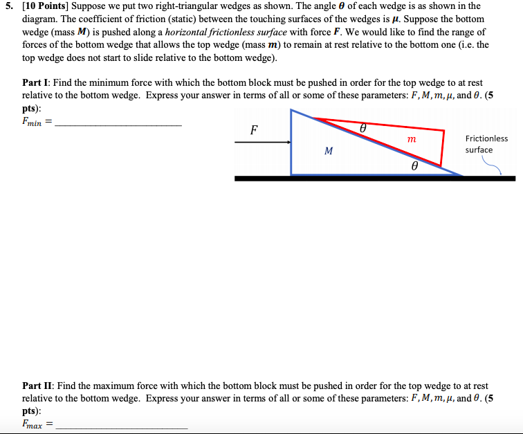 Solved 5. [10 Points] Suppose we put two right-triangular | Chegg.com