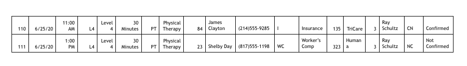 Solved INSY 3304 - Project 1 - Due 7/8 Appt Reas on Code | Chegg.com