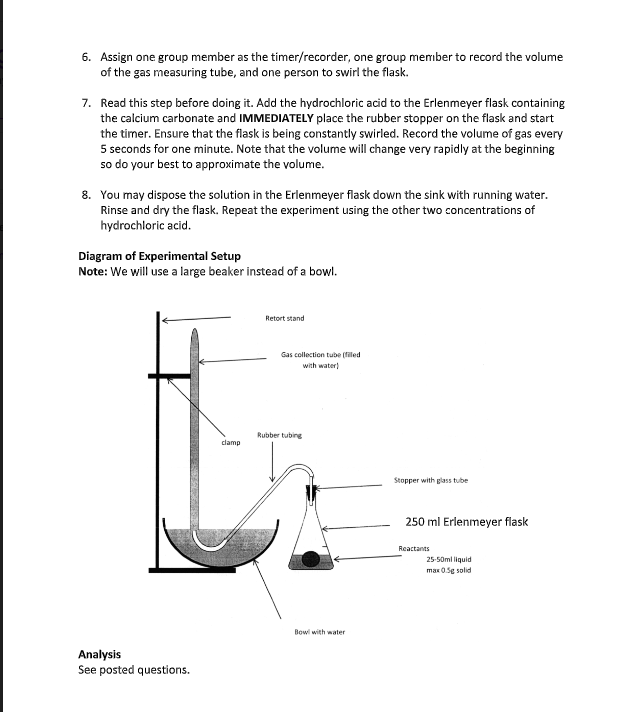 Please answer the 5 Lab Analysis Questions. The lab | Chegg.com