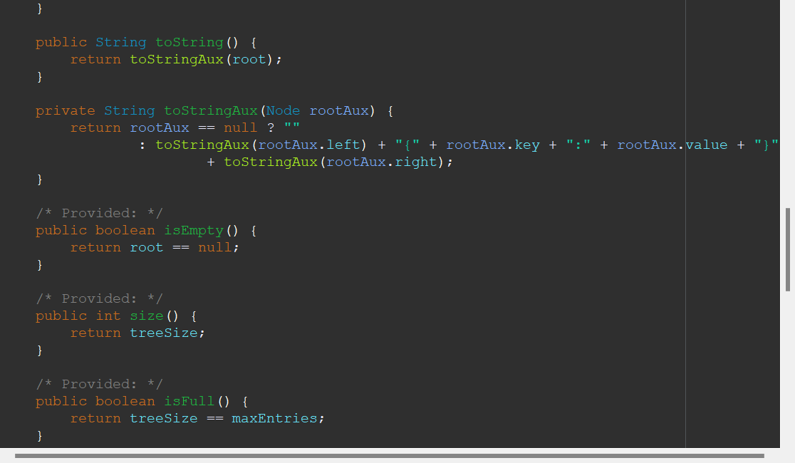Solved public KeyvaluePair K,V find(K key) Returns a | Chegg.com