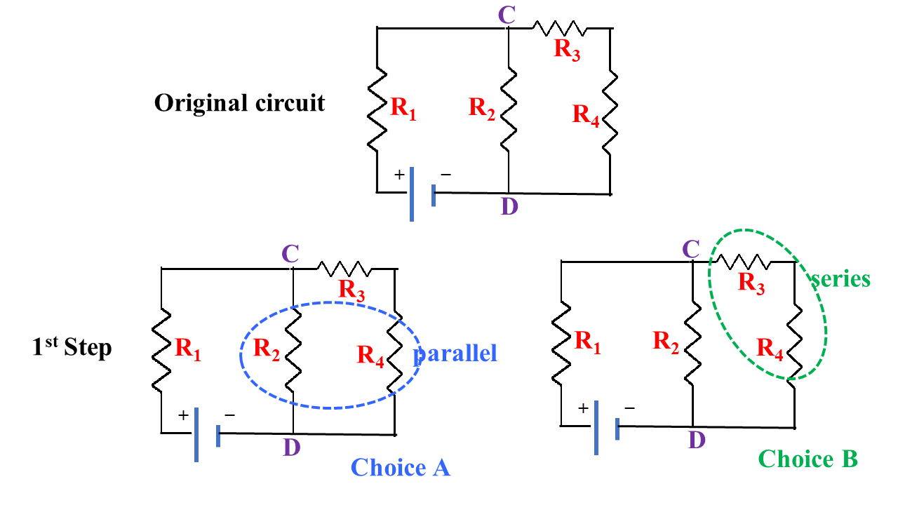 Solved Mixed Resistors Circuit 2 - 4 Resistors As shown in | Chegg.com