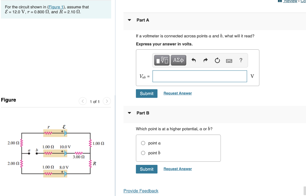Solved ReviewICC For the circuit shown in (Figure 1), assume | Chegg.com