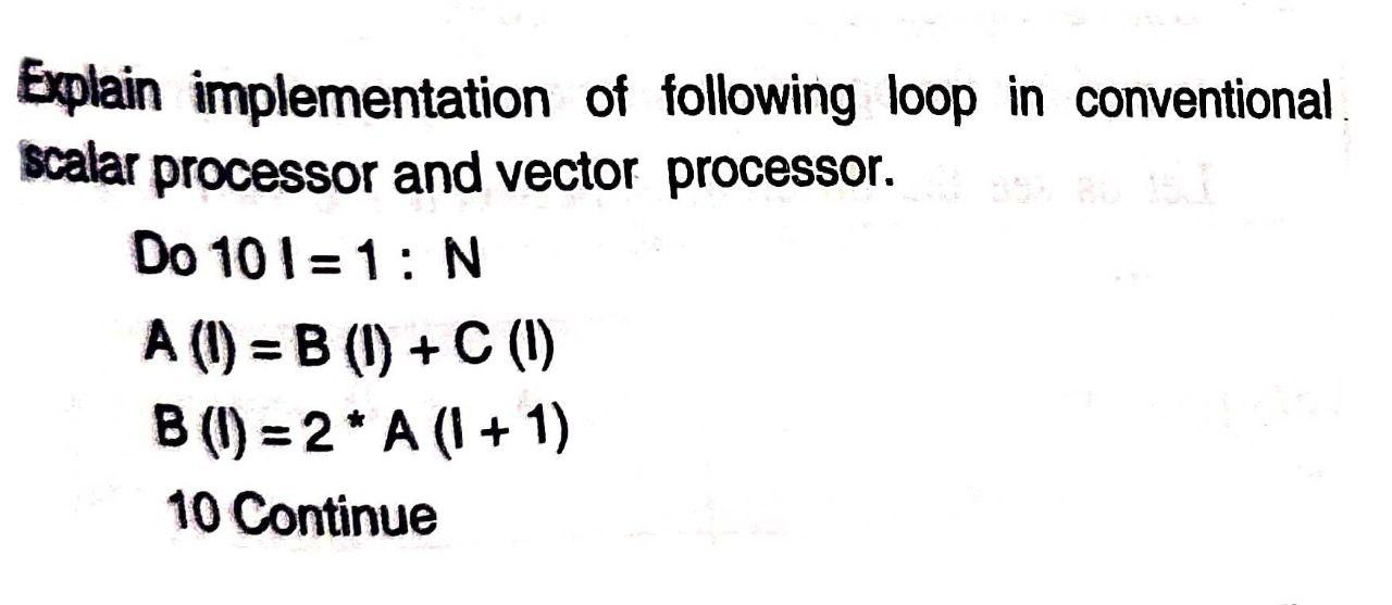 Solved Explain implementation of following loop in | Chegg.com