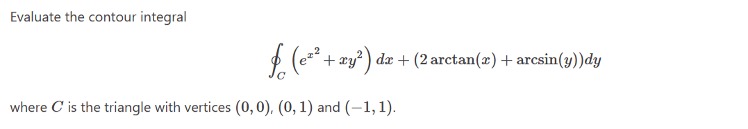 Solved Evaluate the contour | Chegg.com