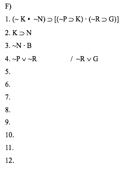 Solved I need help with this PHILOSOPHY SYMBOLIC LOGIC | Chegg.com