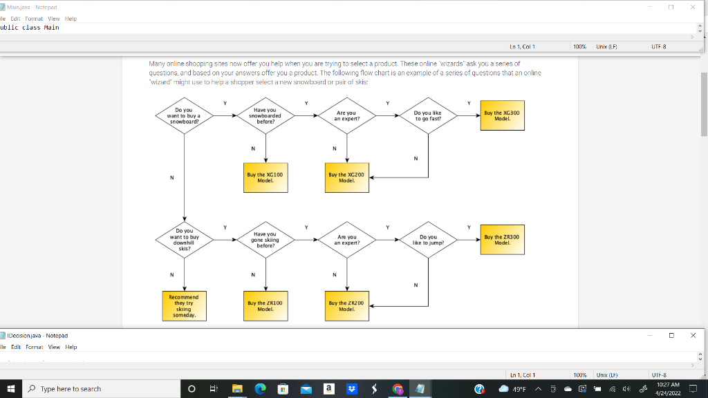 For this assignment I would like you to implement a | Chegg.com