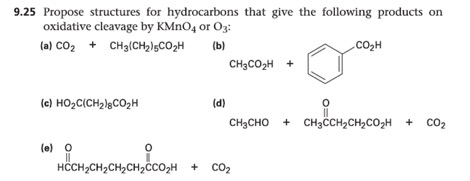 Solved Propose structures for hydrocarbons that give the | Chegg.com