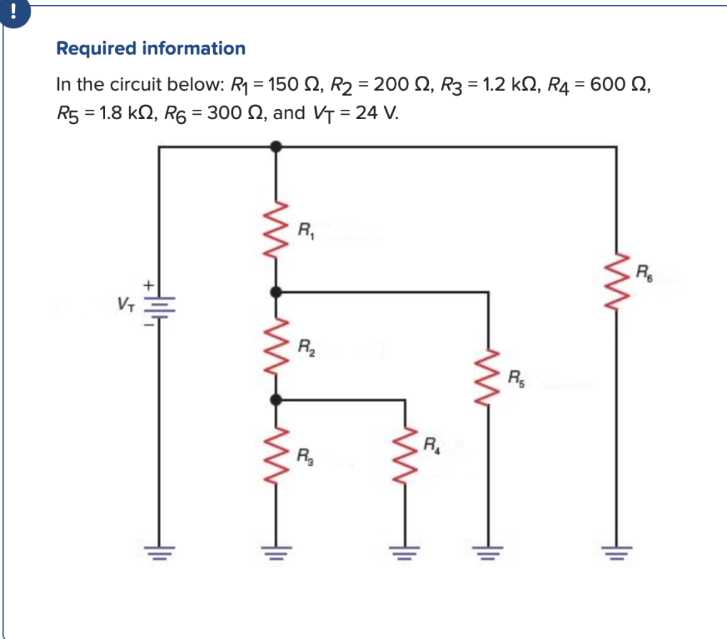 Solved Calculate the total resistance RT of the entire | Chegg.com