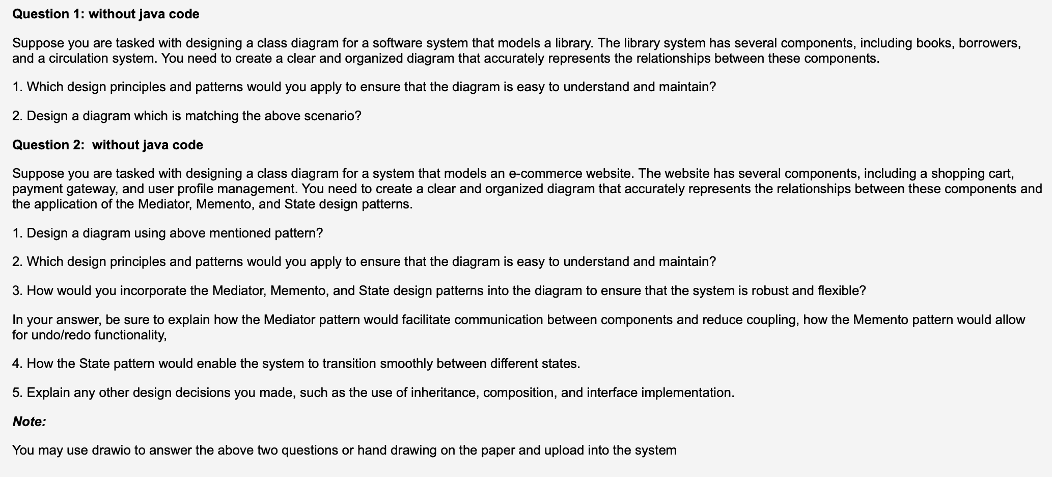 [Solved]: Suppose you are tasked with designing a class di