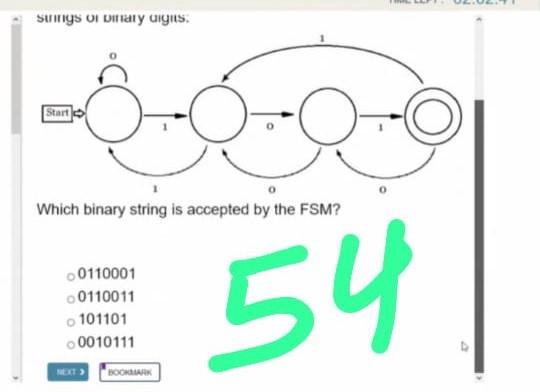 Solved Consider this finite state machine (FSM), which takes | Chegg.com
