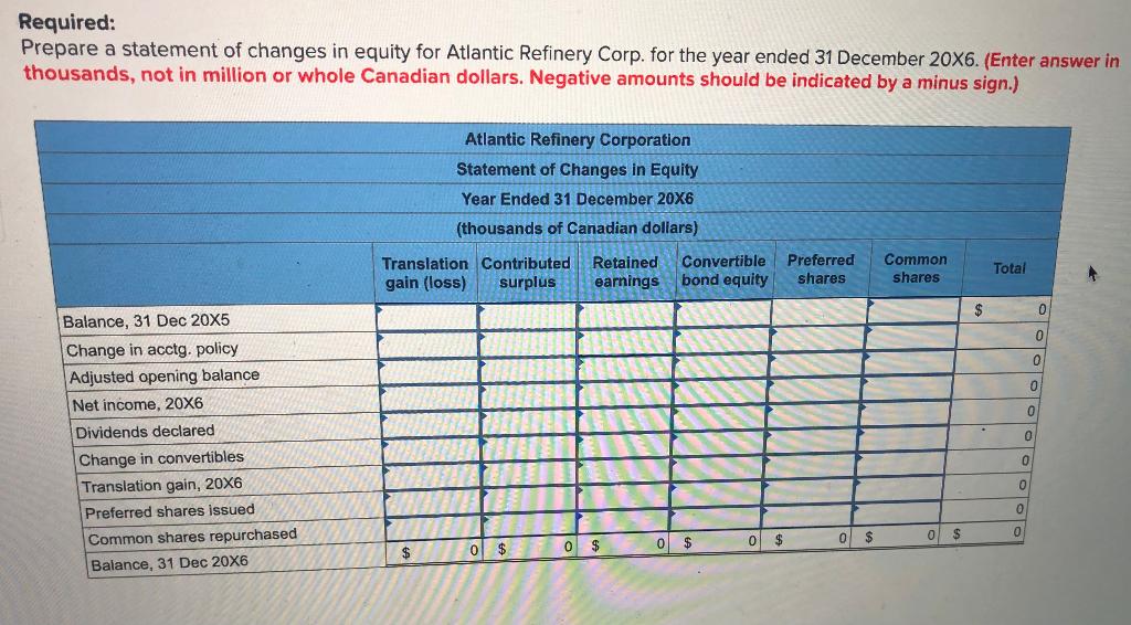 Solved The Atlantic Refinery Corp. (ARC) is a public company | Chegg.com