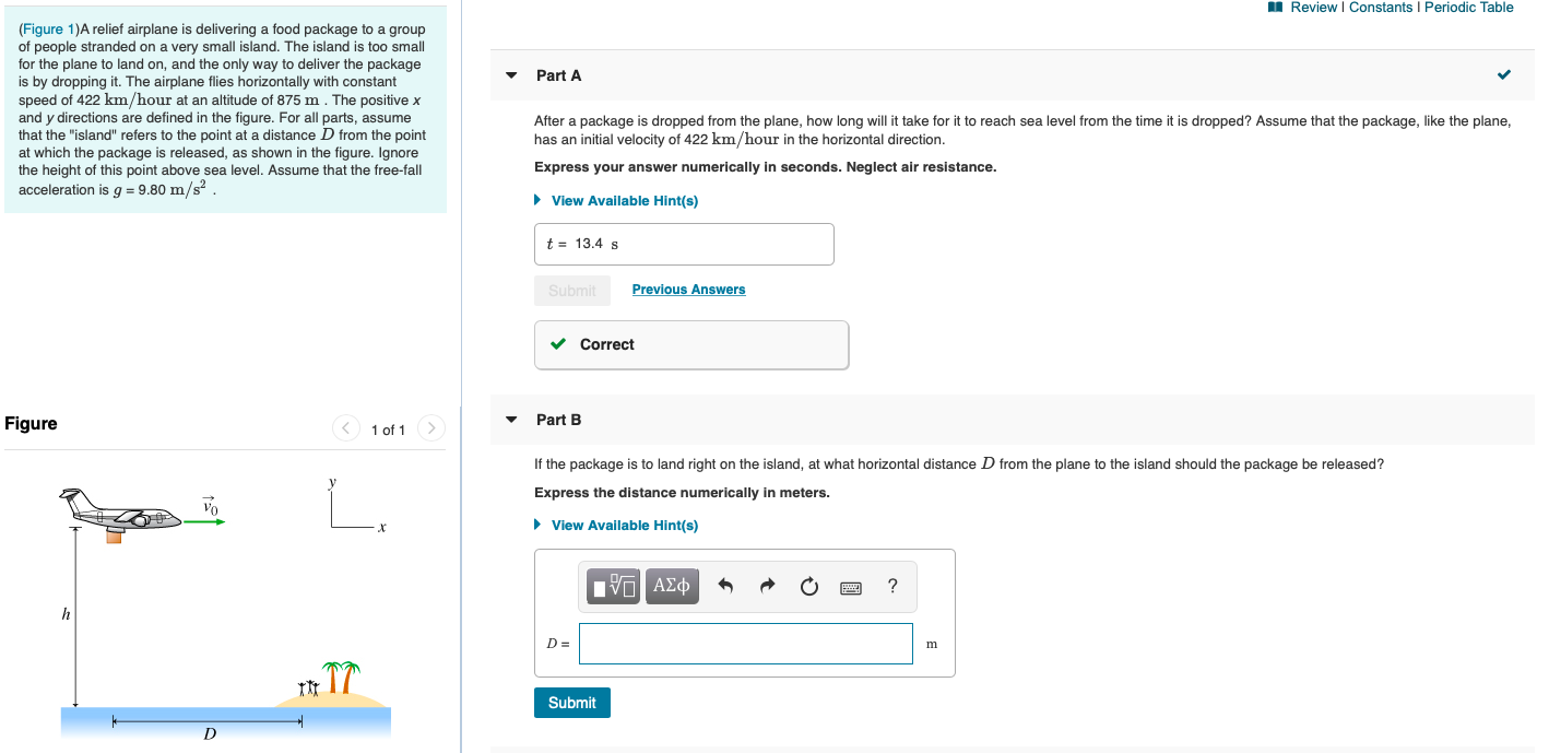 Solved 1 Review | Constants 1 Periodic Table Part A (Figure | Chegg.com