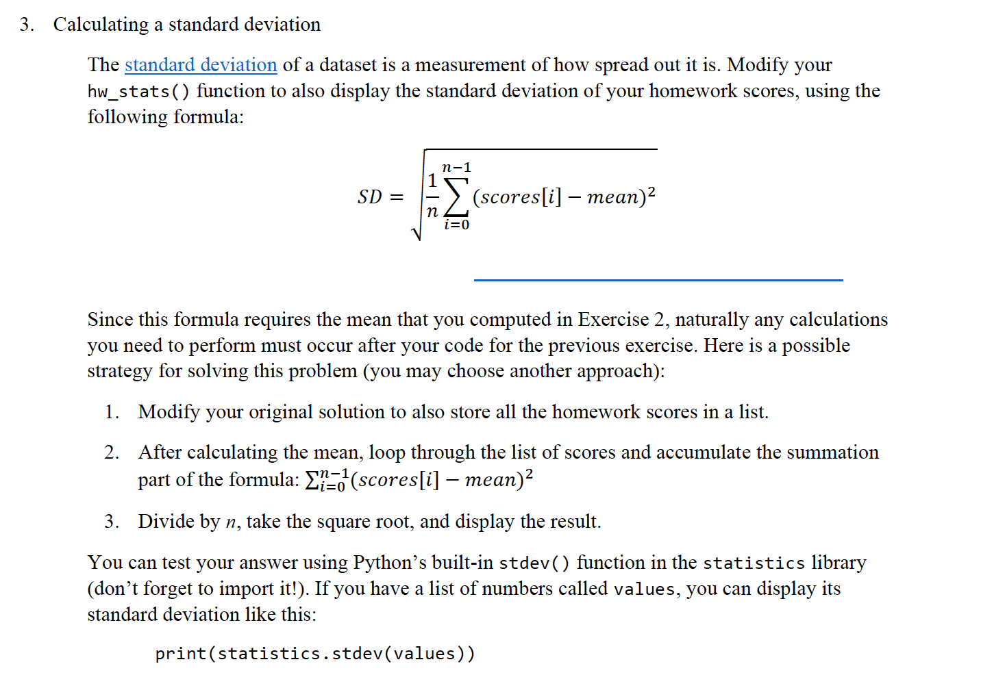 Solved Complete the following functions in the starter file | Chegg.com