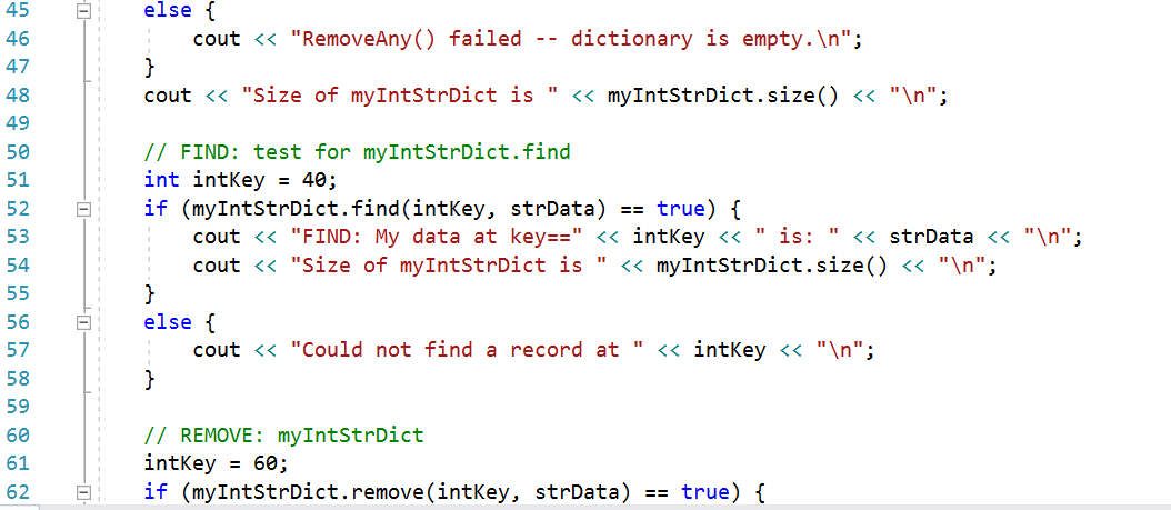 Solved Programming Assignment 1 - Bag-based Dictionary | Chegg.com