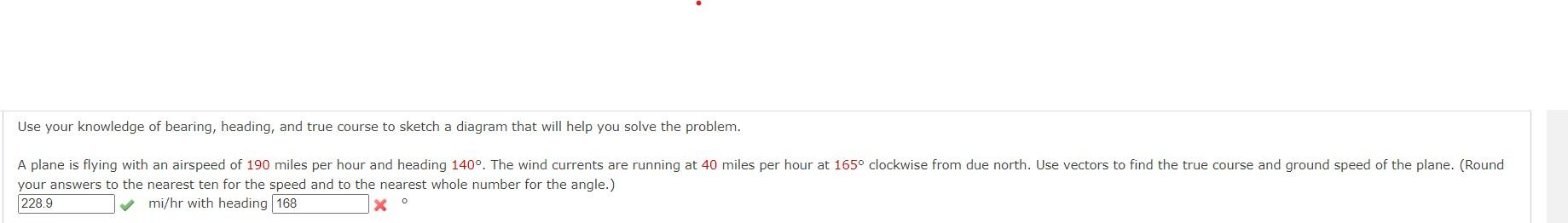 Solved Use your knowledge of bearing, heading, and true | Chegg.com