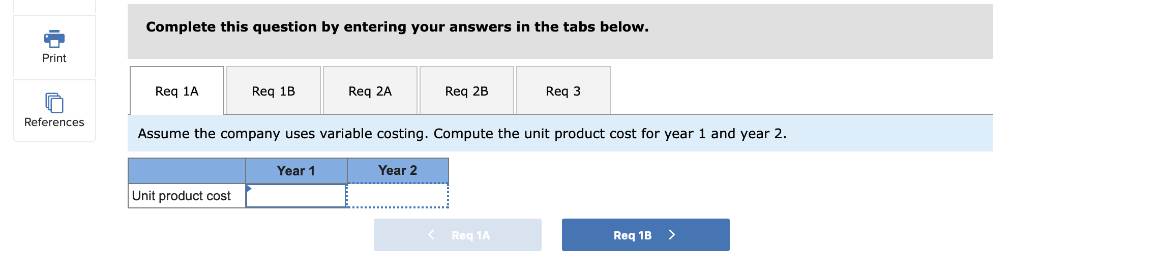 Solved Exercise 7-9 Variable and Absorption Costing Unit | Chegg.com