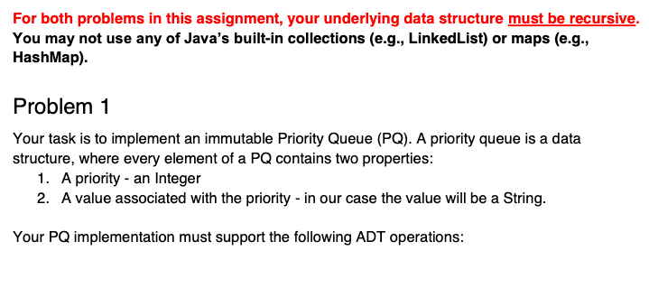 Solved For both problems in this assignment, your underlying | Chegg.com