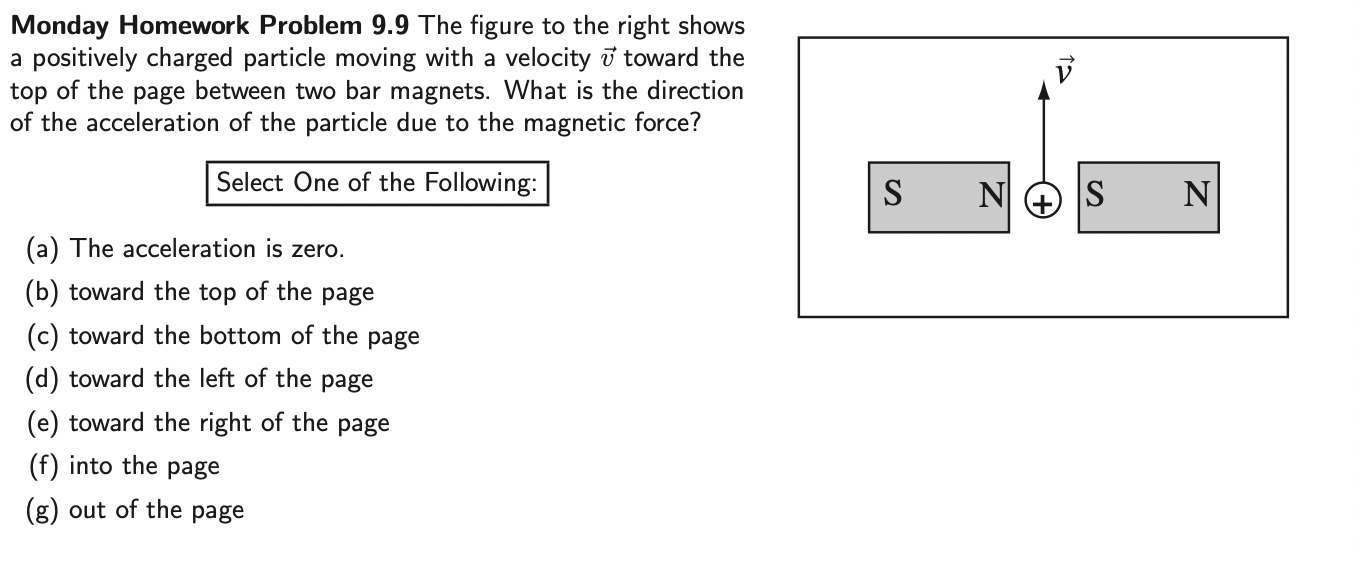 Solved Monday Homework Problem 9.9 The figure to the right | Chegg.com