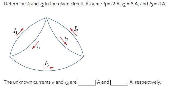 Solved Determine i1 and i2 in the given circuit. Assume | Chegg.com