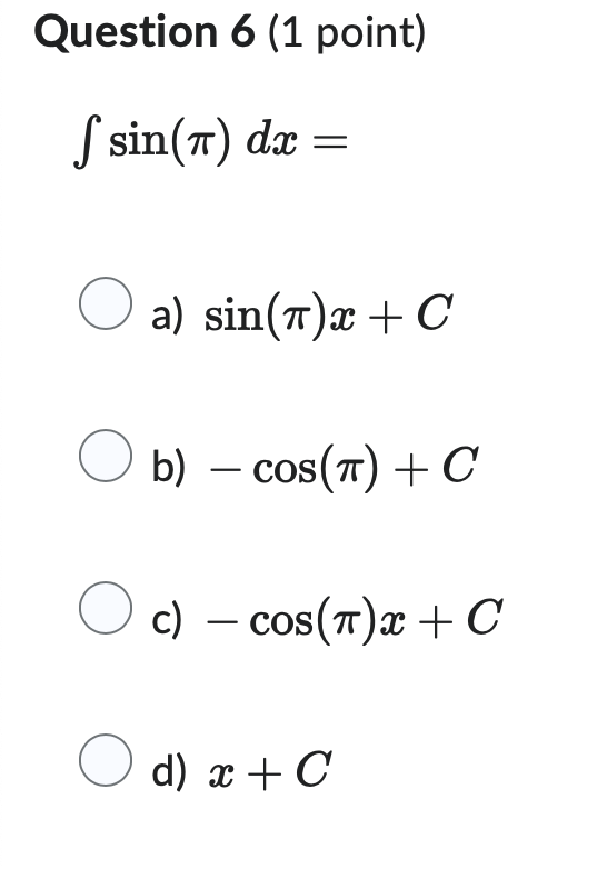 Solved Question 6 (1 | Chegg.com