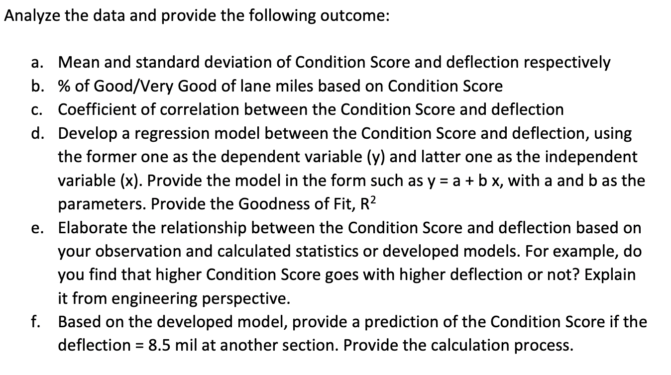 Solved Case study 2 - engineering data analysis. You are | Chegg.com