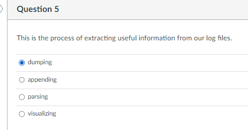 Solved This is the process of extracting useful information | Chegg.com
